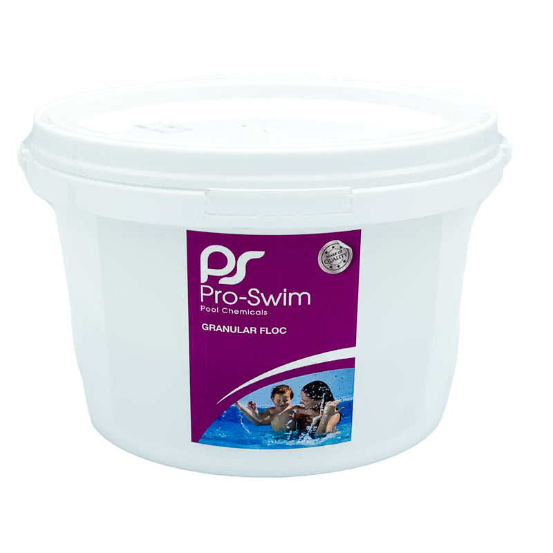AT Pool Services Jersey - Pro-Swim Floc Granules - 2kg